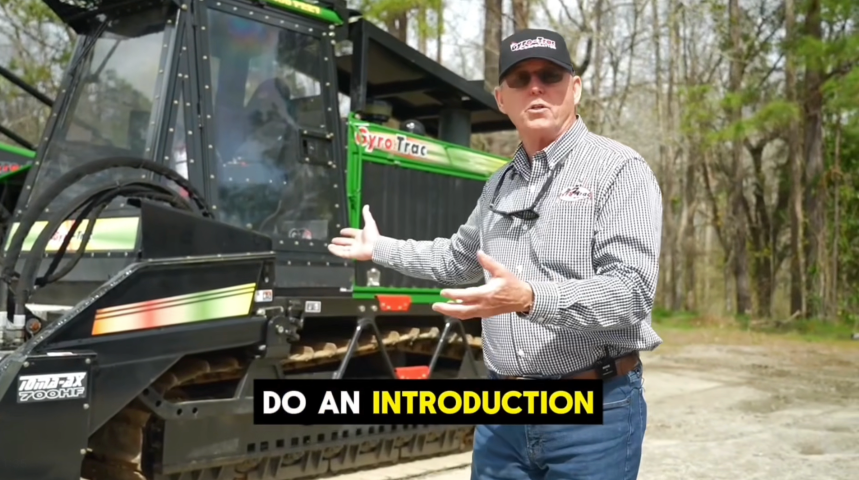 Tim Bush's Refurbished Dedicated Mulcher Video Goes Viral with 70,000+