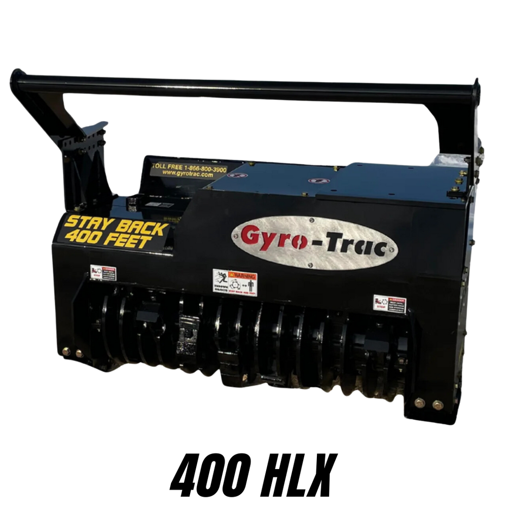 400 HLX - New Forestry Mulching Cutter-head from Gryo-Trac